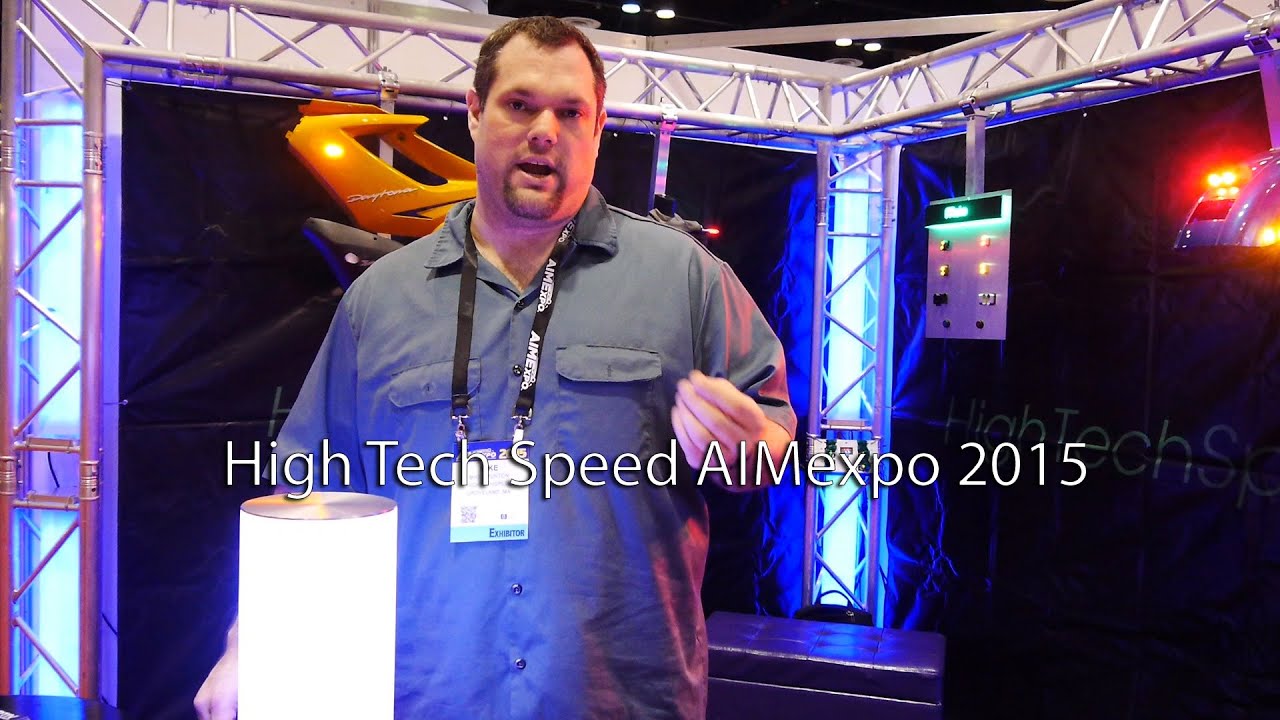 High Tech Speed Booth Tour AIMexpo 2015 - YouTube