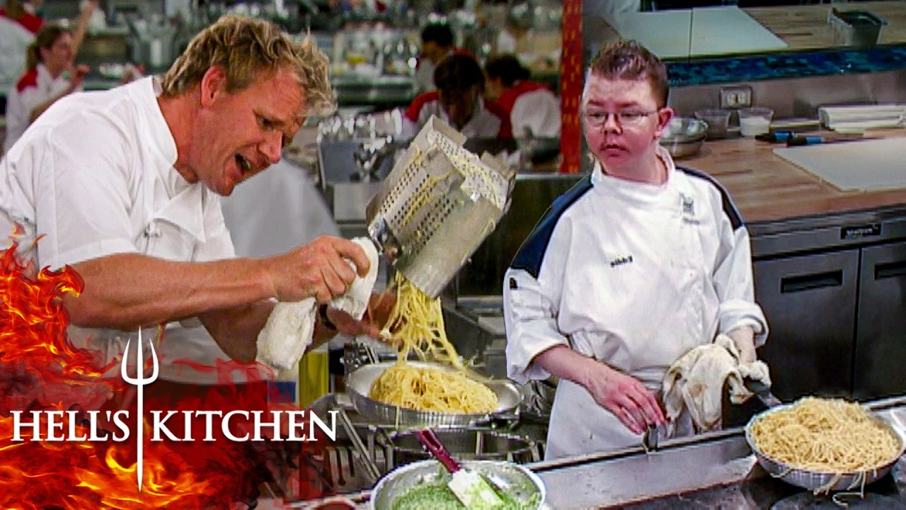 Chef Ramsay’s Fuming as Burnt Fish & Spaghetti Chaos Leaves the Men in ...