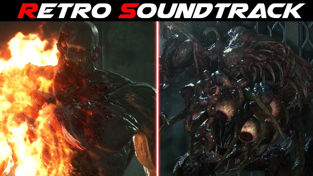 Resident Evil 2 Remake - Final Bosses + Credits (Retro Soundtrack ...