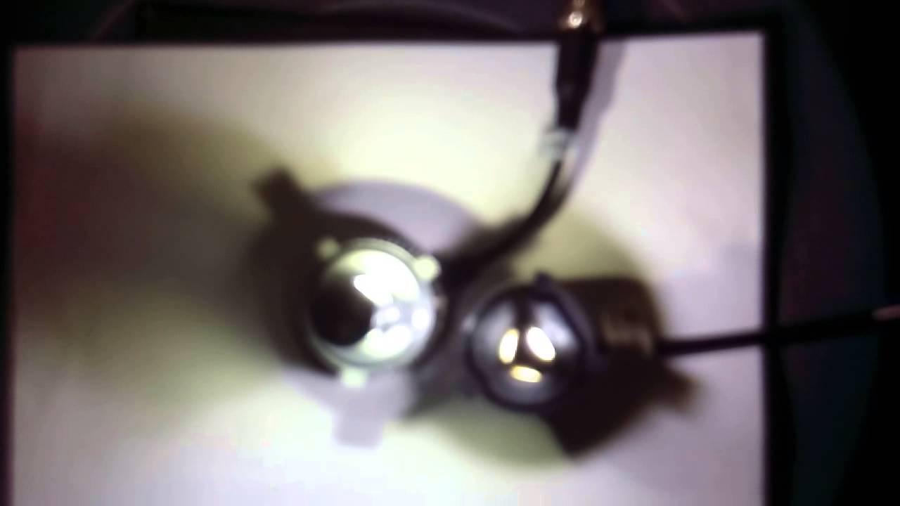 Cree led xhp50 ( 5000 lm ) vs cob led ( 3000 lm ) - YouTube