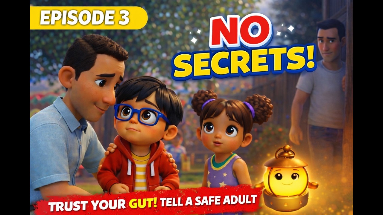 Kids Safety Lesson | Never Keep Secrets from Parents - YouTube