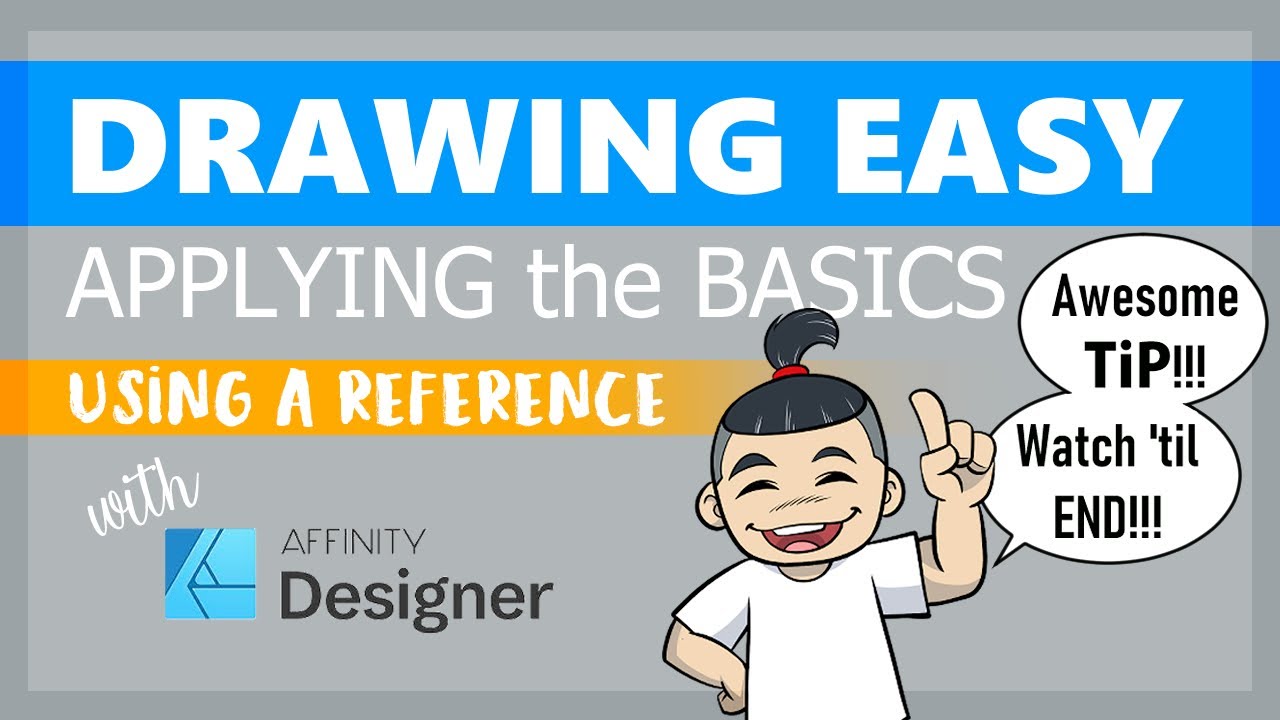 Simple Drawing: Applying the Basics with Affinity Designer // Ipad ...