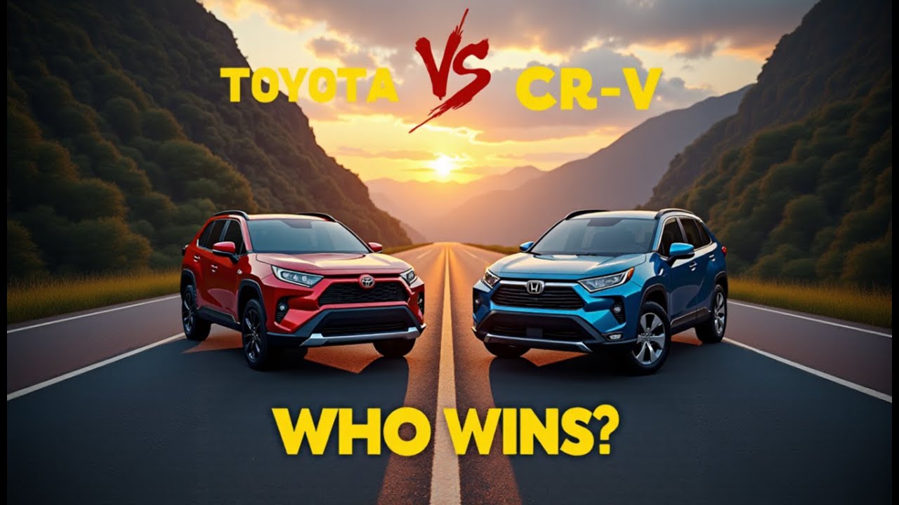 Car Review Honda CRV vs Toyota RAV4 - YouTube