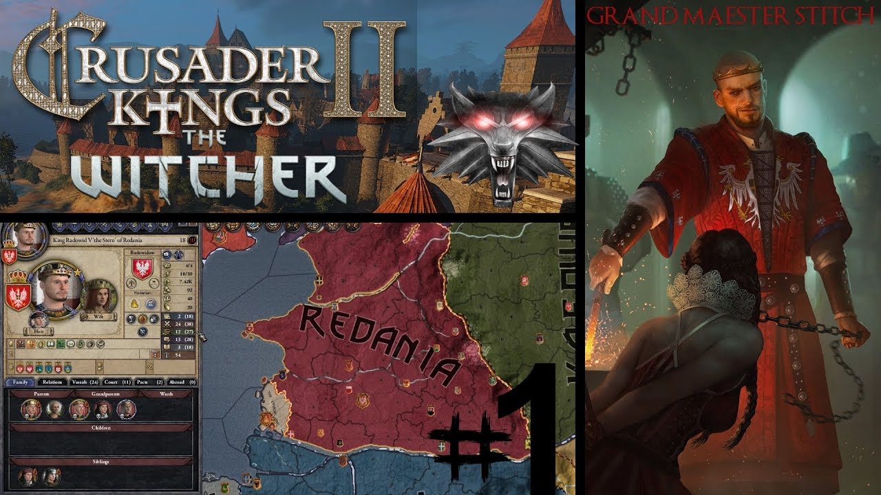 CK2 The Witcher | Radovid V #1 | King of Redania! - YouTube