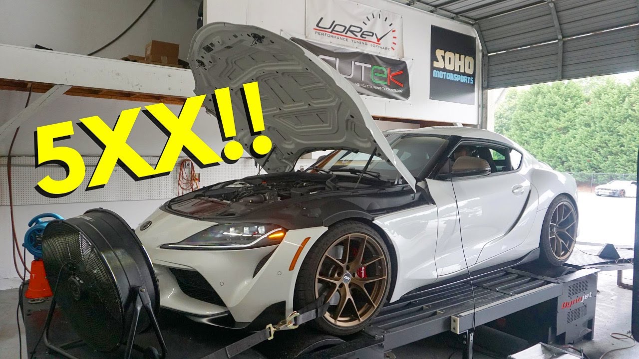 NOBODY Said A90 Toyota Supra Would Make This Much Power Tuned!! - YouTube