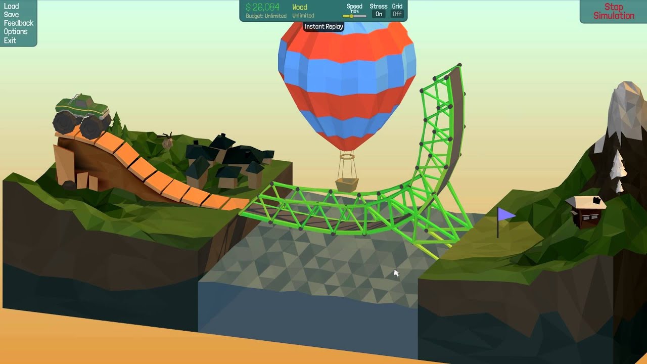 Poly Bridge Sandbox Ep 3 [Balloon] - YouTube