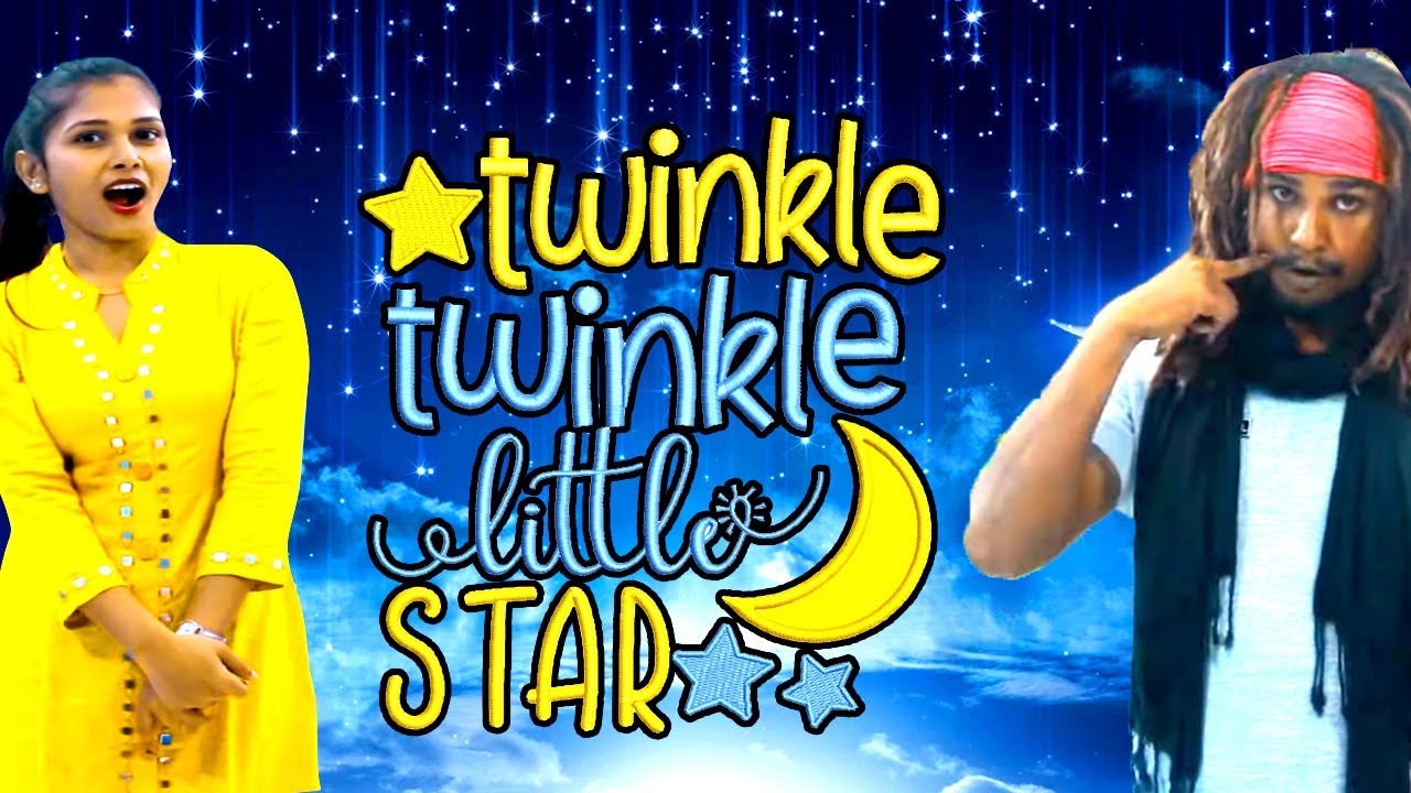 Twinkle Twinkle Little Star With Actions | Nursery Rhymes With Actions ...