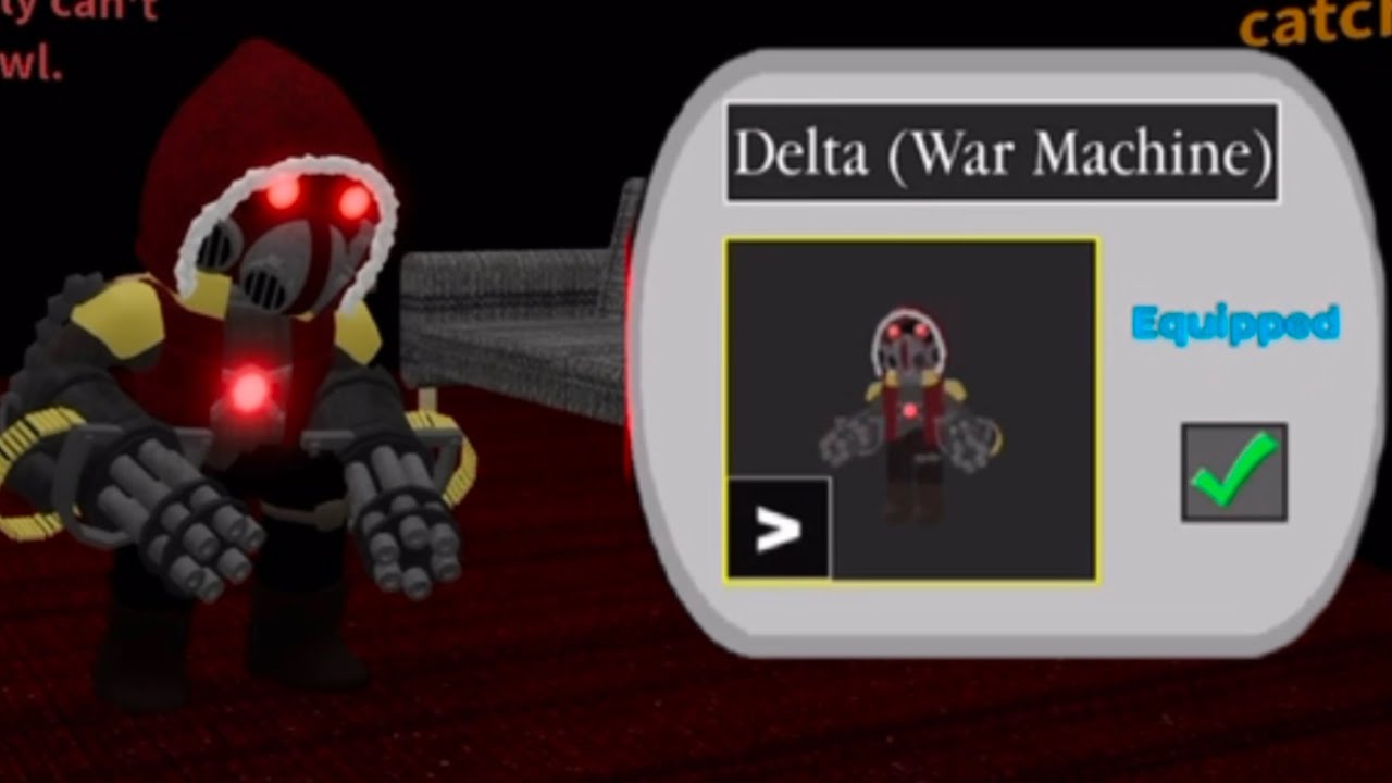 New skin Delta War Machine in the PIGGY ADVENT CALENDAR. Day 13 - YouTube
