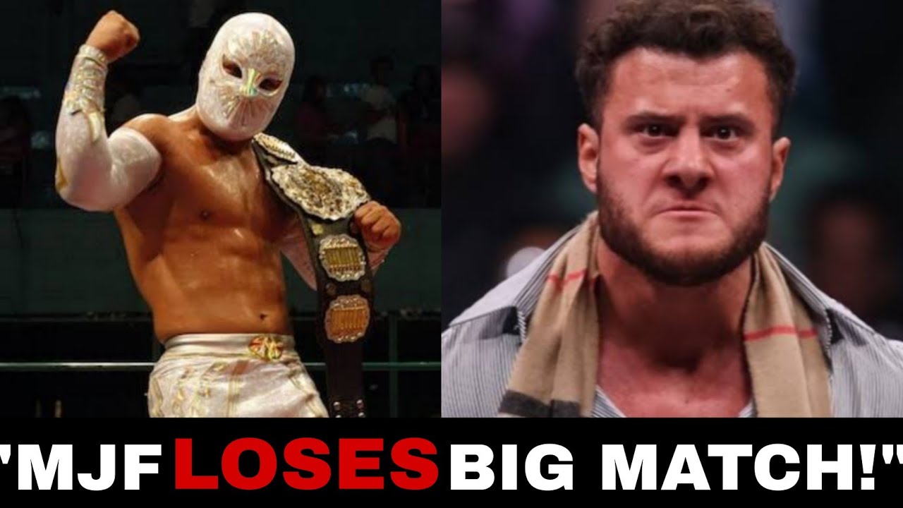 "Mistico Stuns MJF! NEW CMLL World Light Heavyweight Champion ...