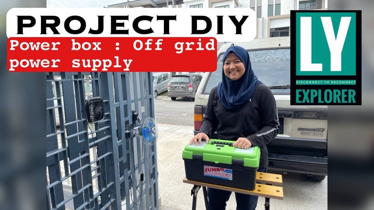 Project DIY : Power Box / Battery Box | DC12V Setup - YouTube