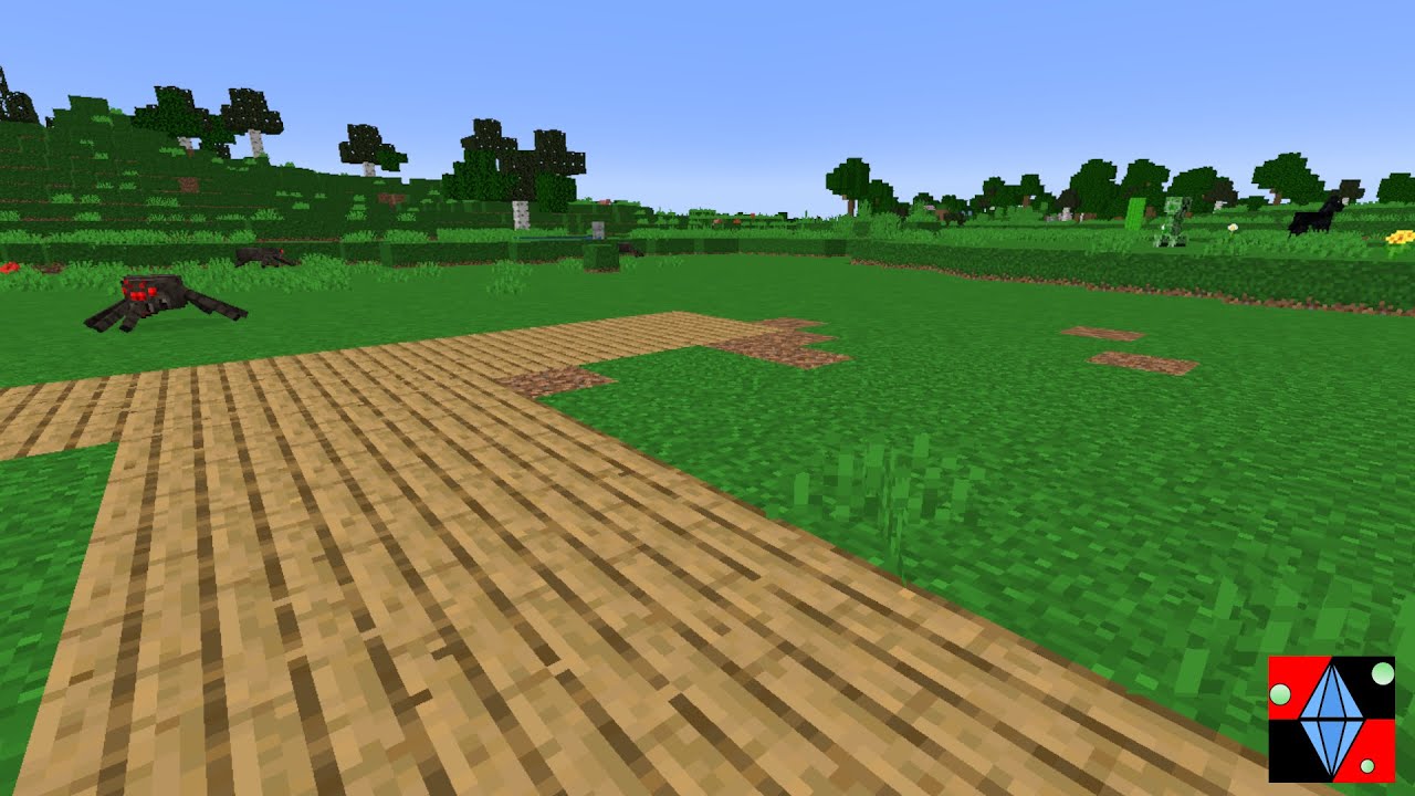 flattening the ground | minecraft - YouTube