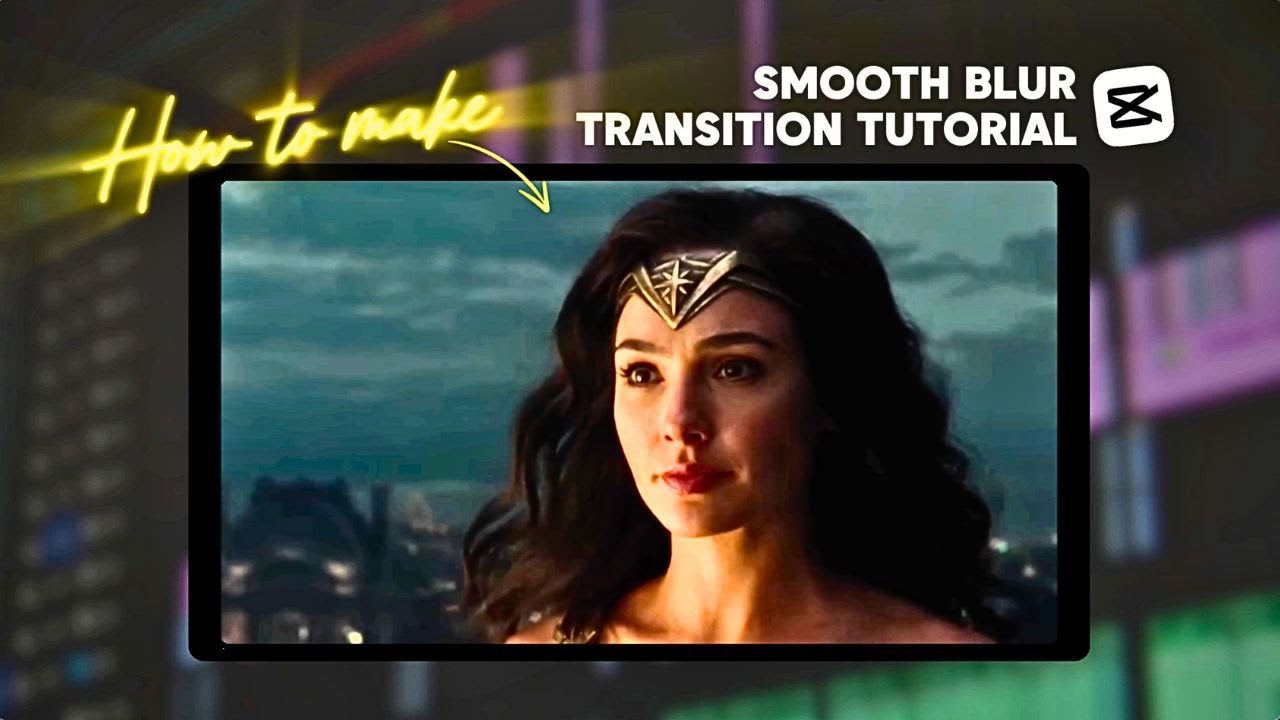 Capcut Editing Tutorial: Smooth Blur Transitions - YouTube