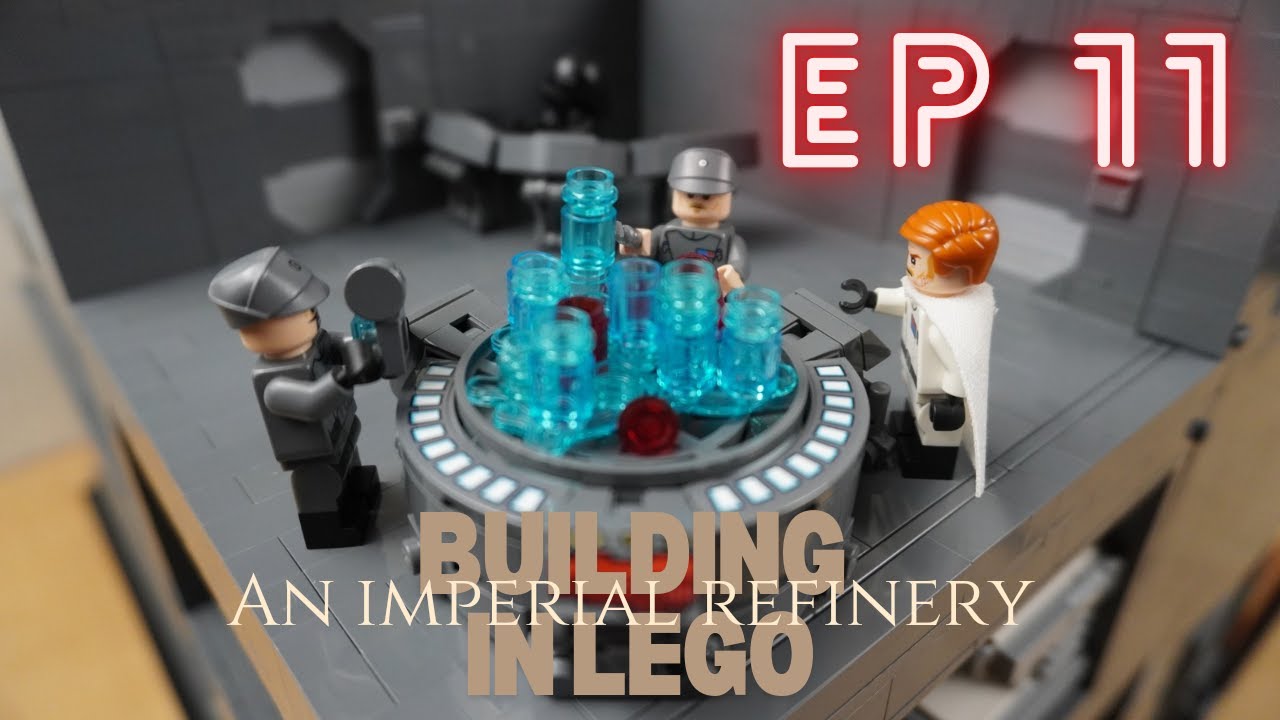 Building an Imperial Refinery | EP 11 | 3rd floor almost done! - YouTube