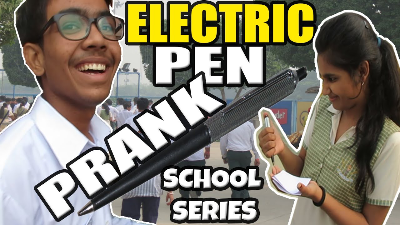 Electric Shock Pen Prank | Prank Junkies - YouTube