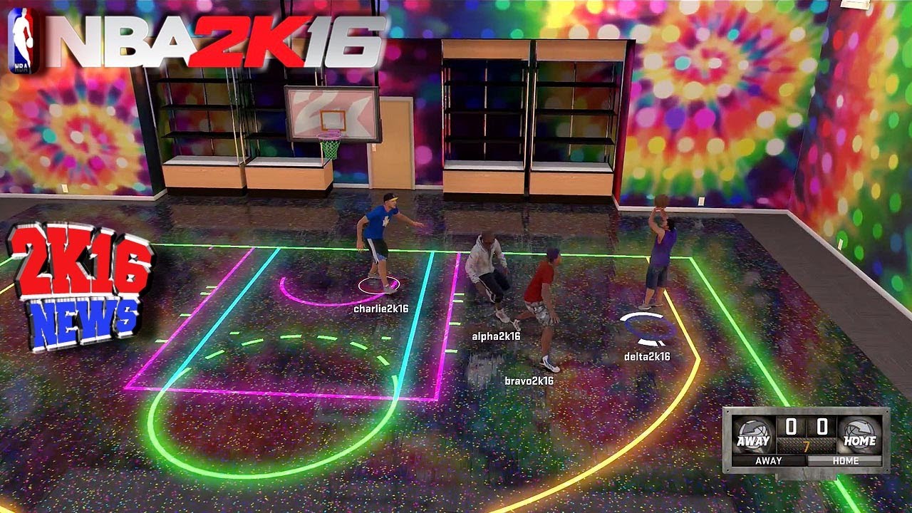 R.I.P EA - NBA 2K16 MY COURT CUSTOMIZATION! - NBA 2k16 High School and ...