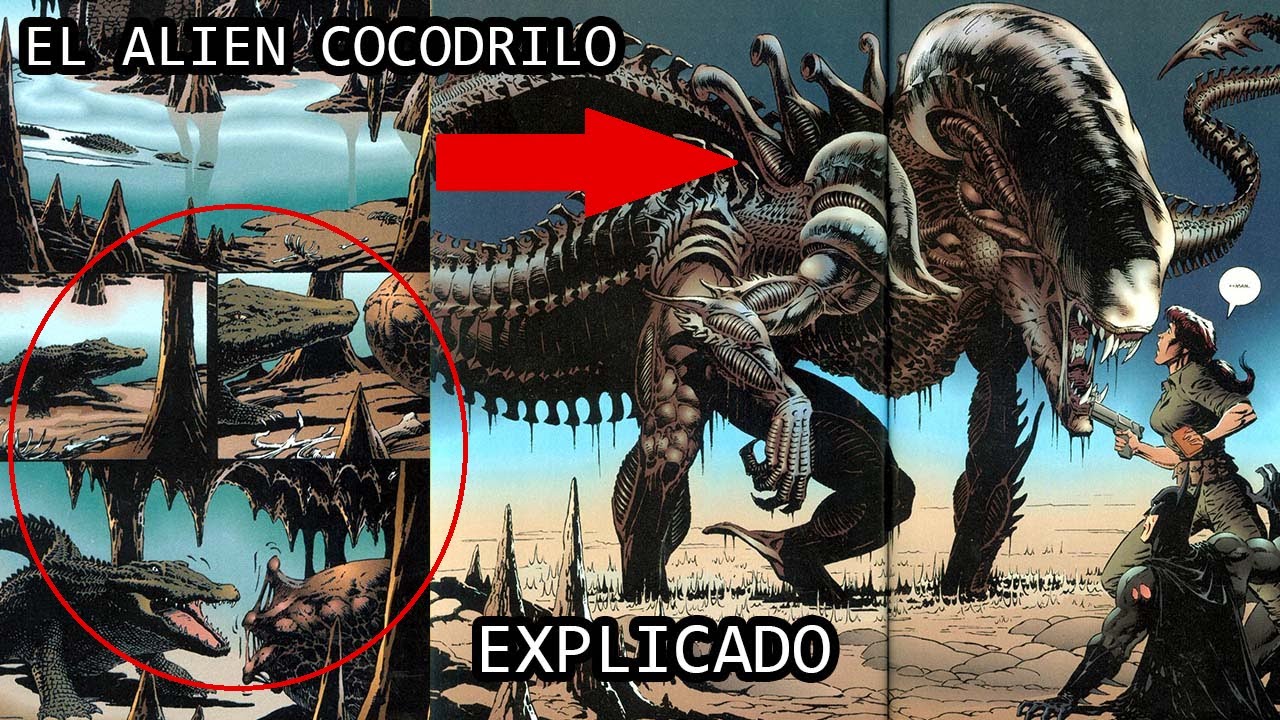 El Alien Cocodrilo o Xenomorfo Cocodrilo EXPLICADO - YouTube