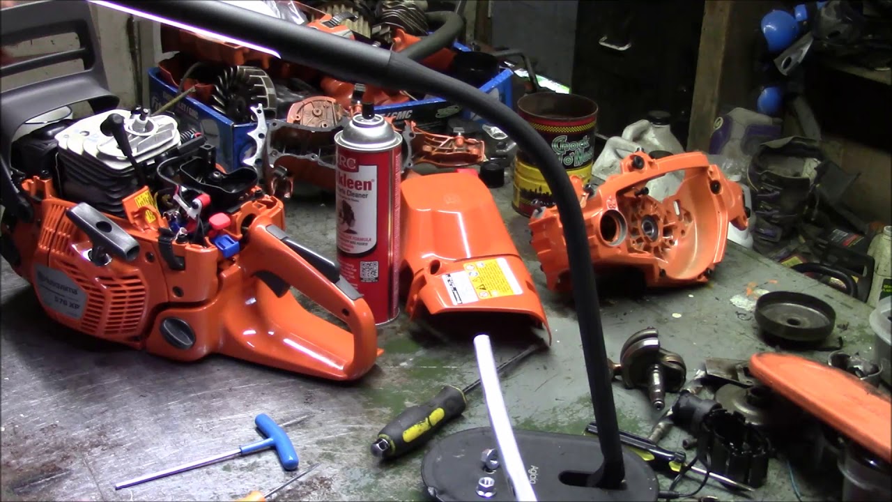 Husqvarna 562xp & 576xp Muffler Mods, Husqvarna 576xp No Base gasket ...