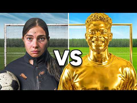 $1 vs $1,000,000 Football Player!