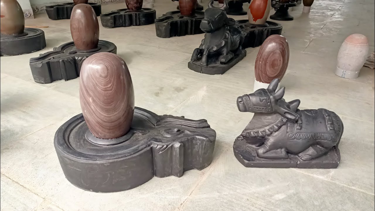 9 Inch Janeu Dhari Narmadeshwar Shivling For Tample POOJA 📞+91 ...