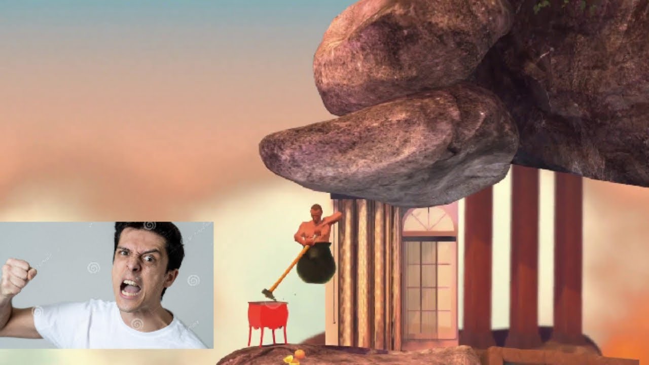 The orange hell is so!! (Getting Over it #4) - YouTube