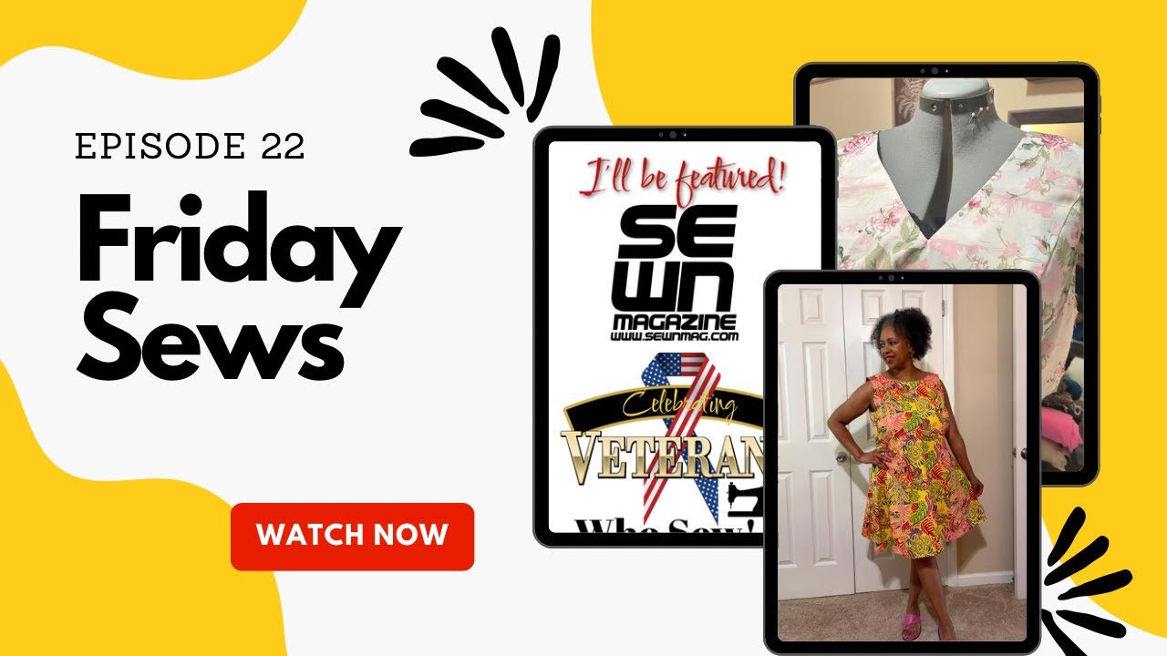 Friday Sews Ep22 | Weekly Sewing Updates | NewLook 6340 | WIP | Big ...