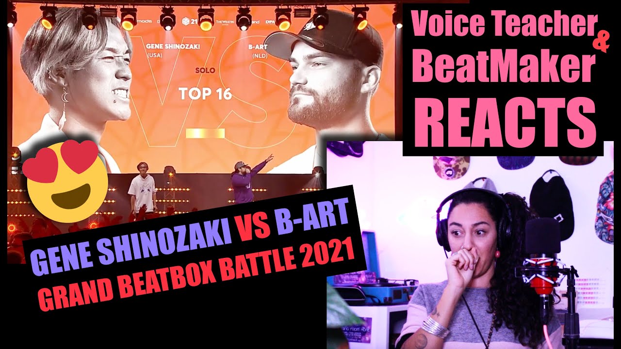 Was it fair? Voice Teacher BeatMaker REACTION: Gene Shinozaki VS B-ART ...