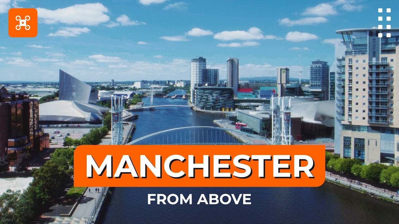 Manchester From Above | Cinematic Travel Video filmed on DJI Air 2S ...