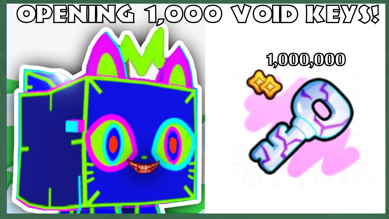 I got THIS from 1000 void keys.. (pet simulator) #viral - YouTube