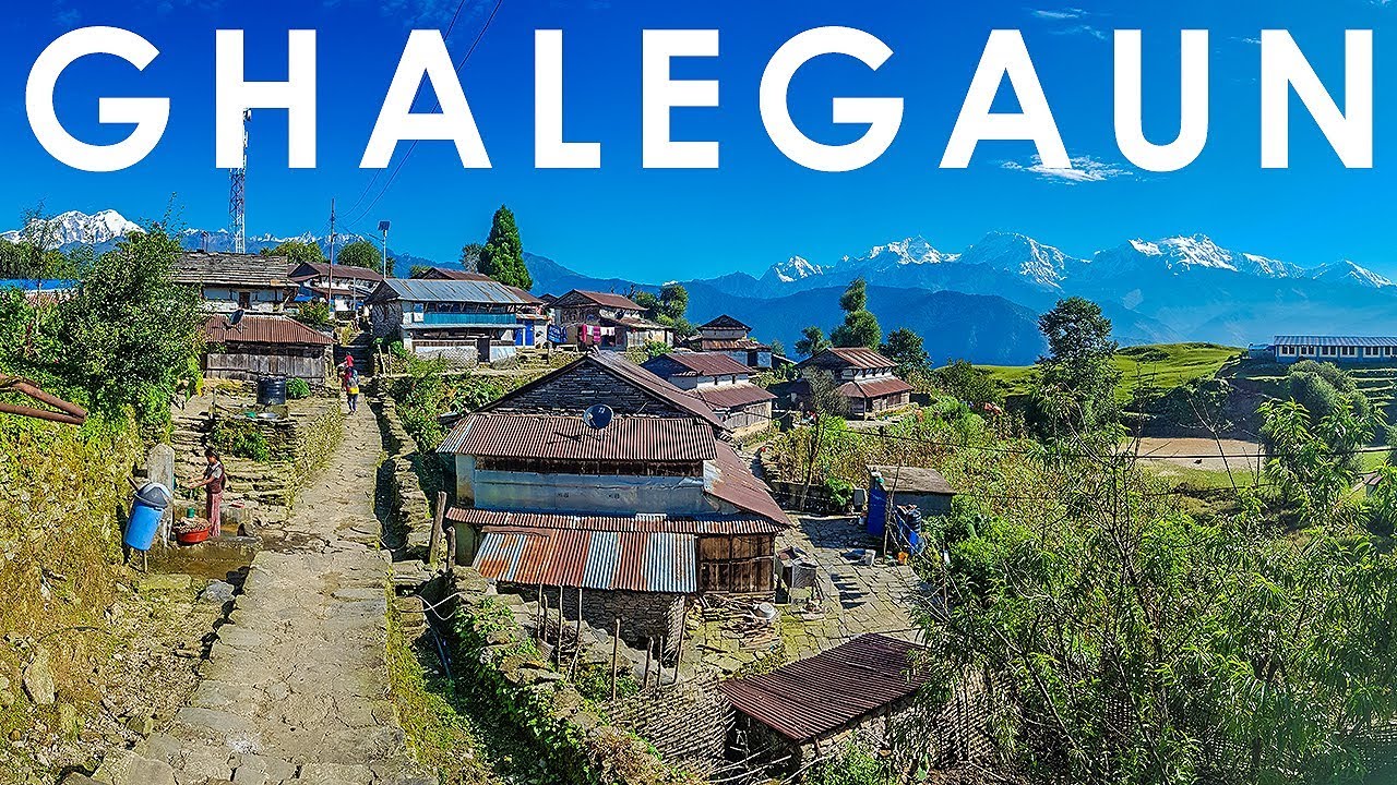 Ghalegaun | Beautiful village in Nepal - YouTube