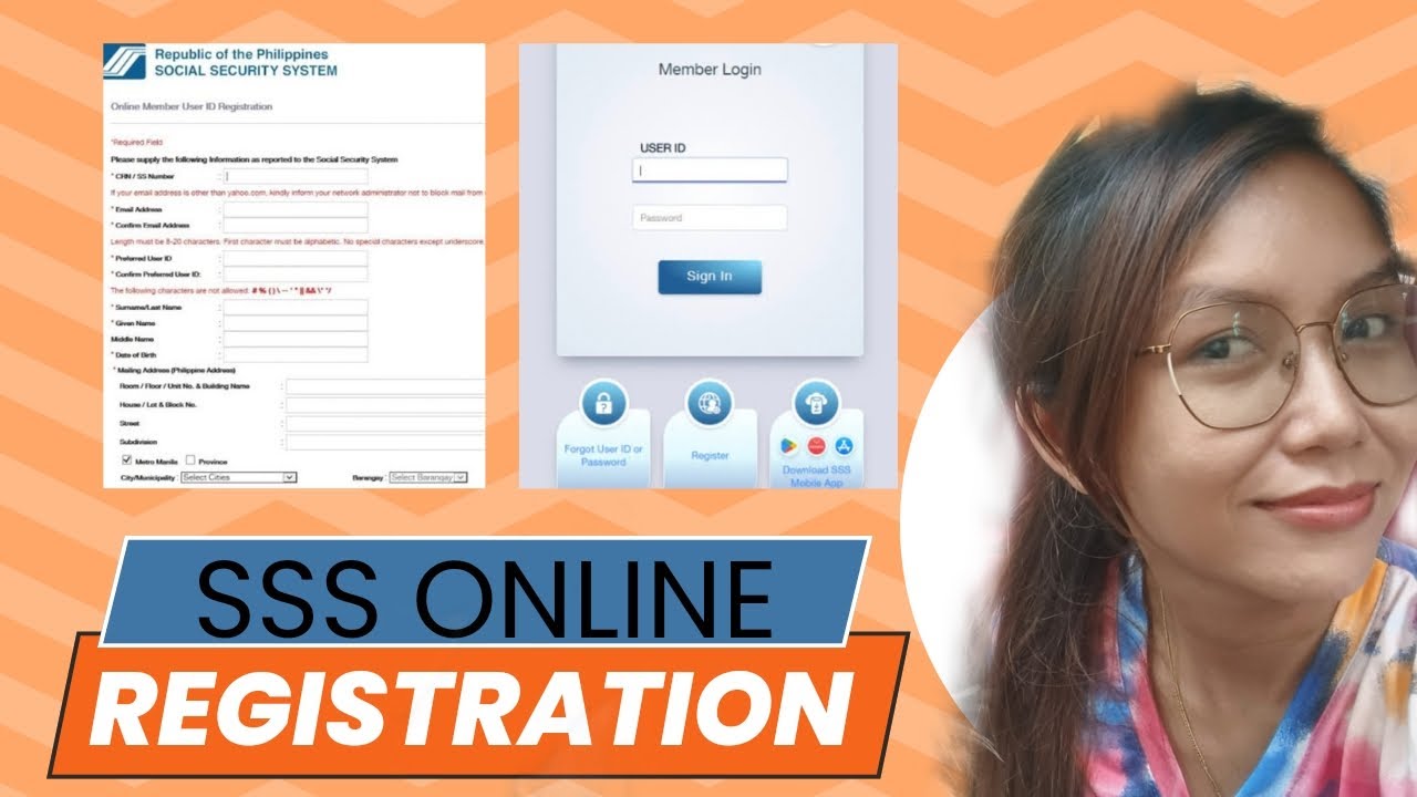 Paano Mag Register Sa SSS Online 2024 | Step By Step SSS Online ...