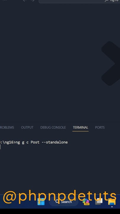 ⚡How to create a Standalone Component in Angular #shorts #youtubeshorts #angular #angular16 ...