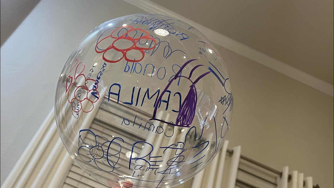 Cómo dibujar en globos - YouTube