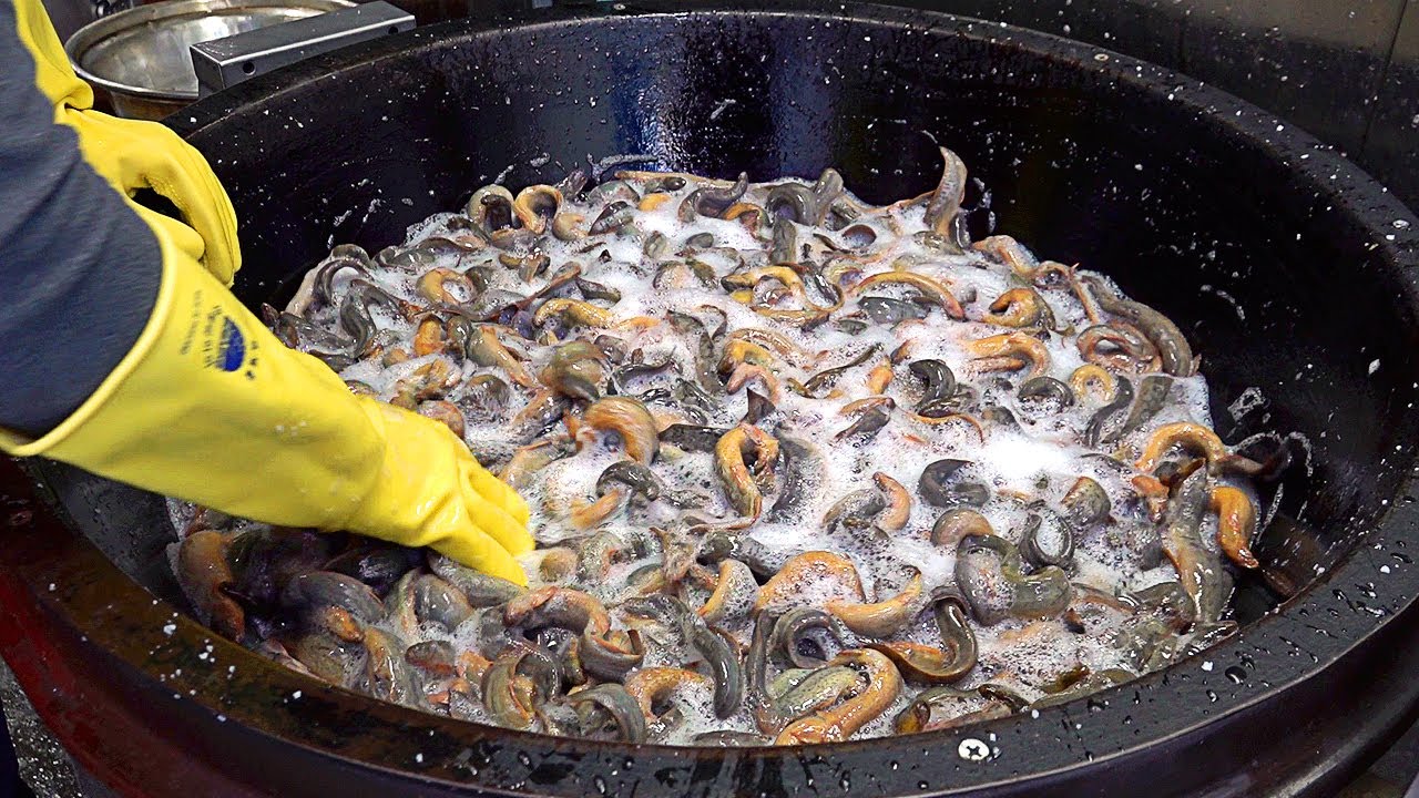 한번에 1000인분! 미꾸라지를 듬뿍 갈아넣은 역대급 초대형 가마솥 추어탕집 Boiled Loach Soup (Chueotang ...