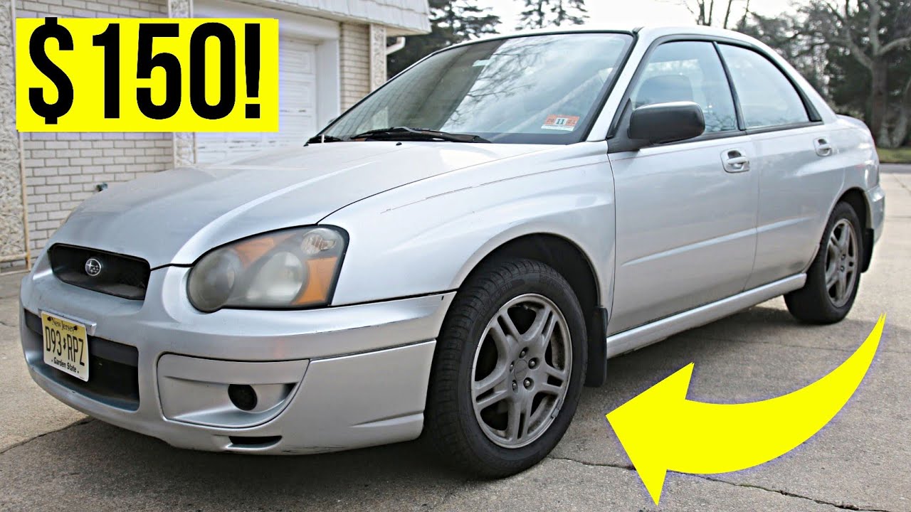 Can We Transform This Beat Up Old Impreza For Just $150?! - YouTube