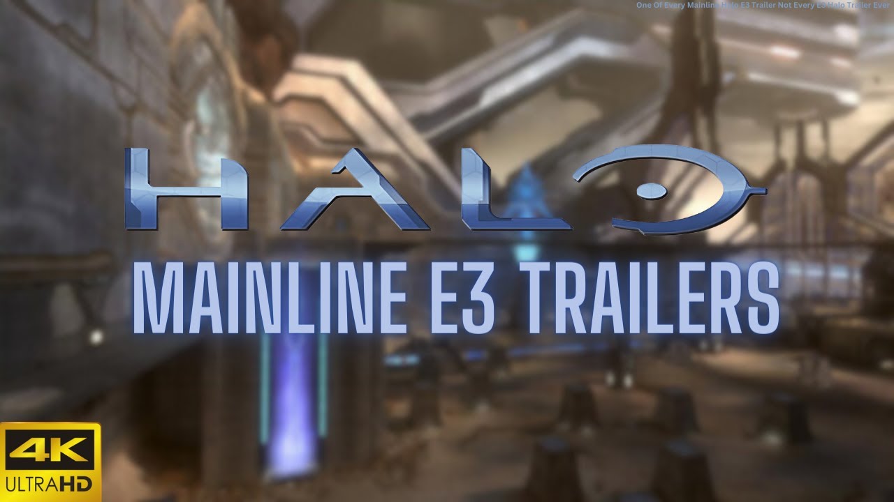 One of Every Mainline Halo E3 Trailer - YouTube