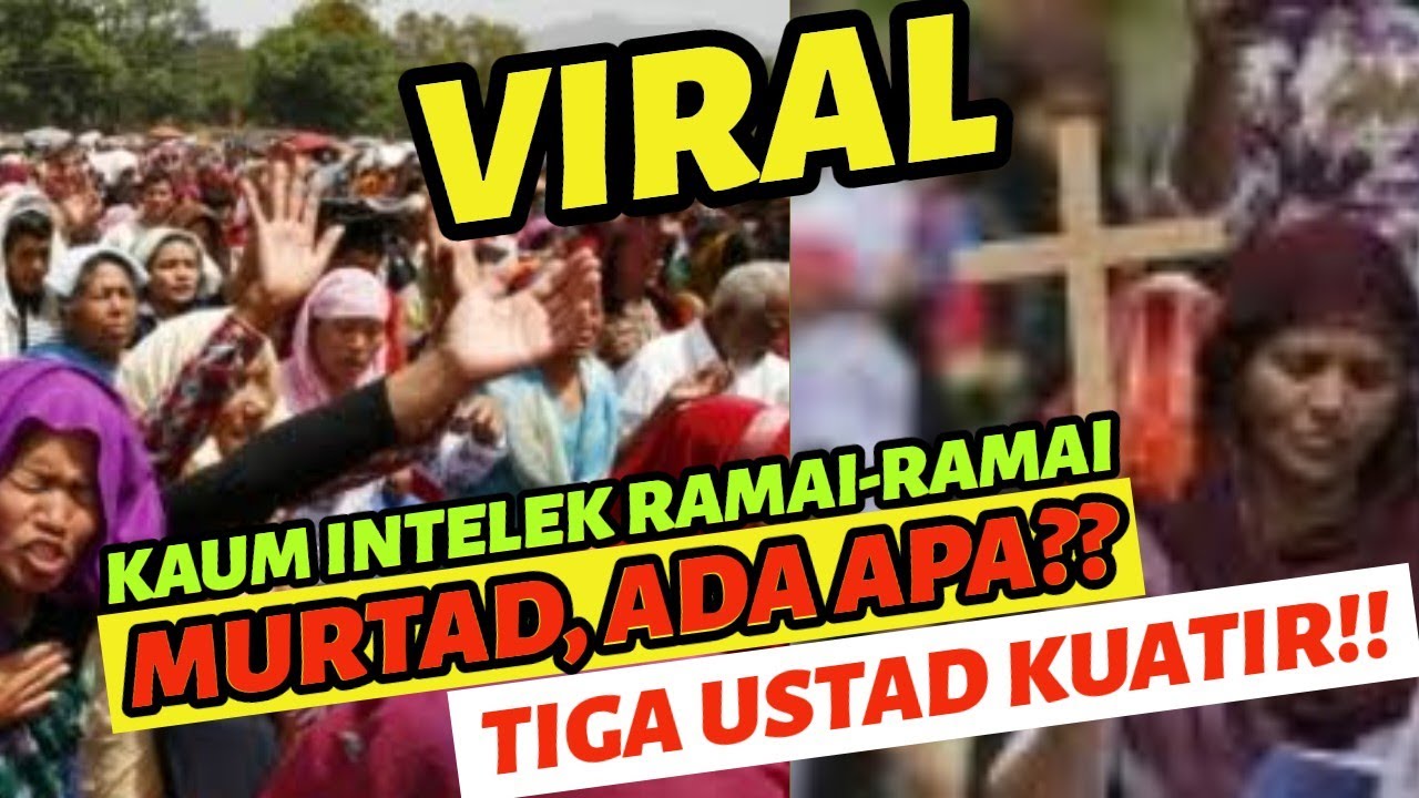 ⛔GEMPAR...‼️BERITA VIRAL MASUK INDONESIA "KAUM INTELEK MURTAD, ADAAPA ...