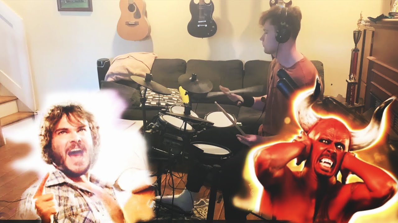 Tenacious D - Tribute (drum cover) - YouTube