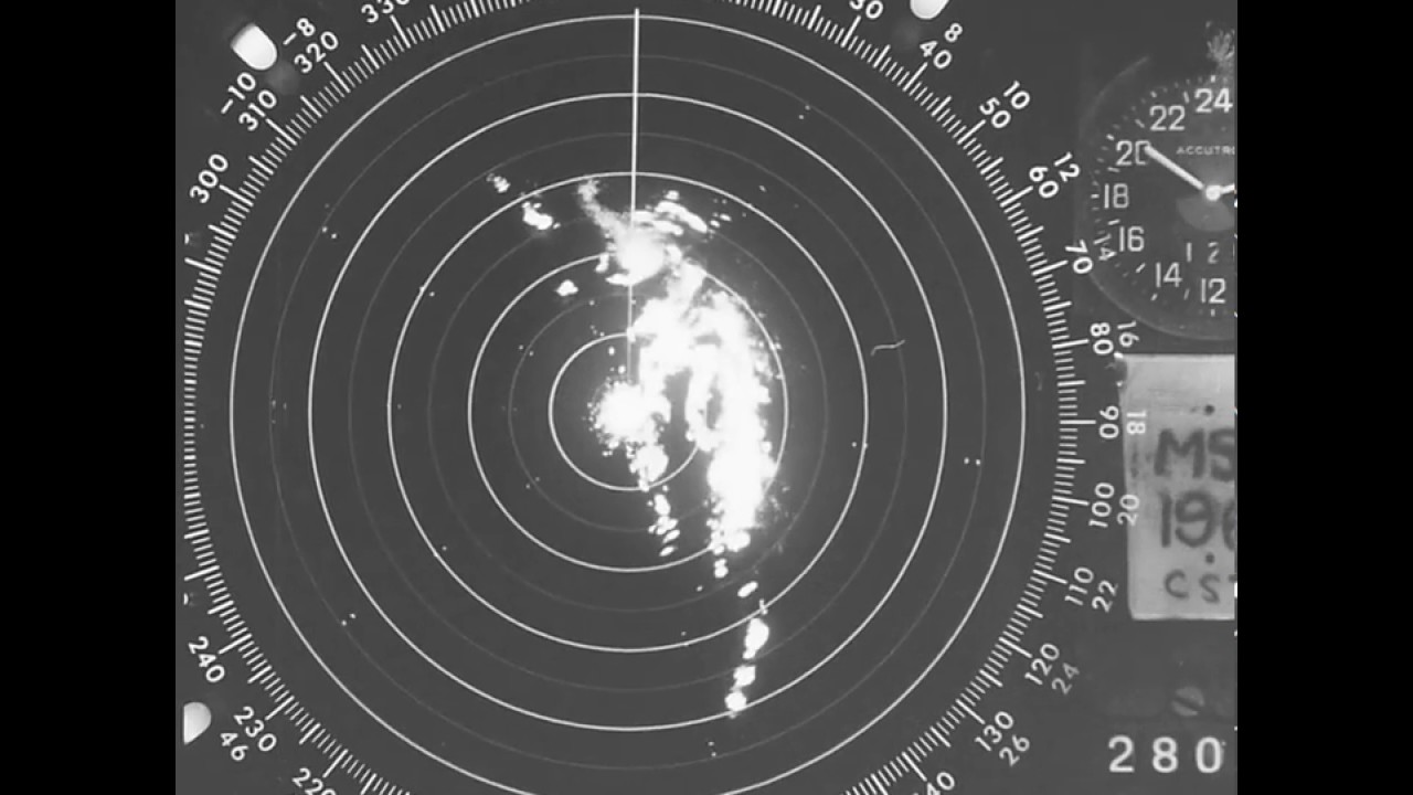 MSP WSR-57 Radar from April 30, 1967 - YouTube