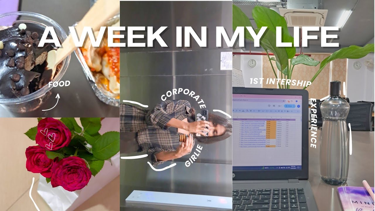 Corporate Life🛺 My 1st Intership Experience So Far☁️🍓vlog Episode 1🍃 Youtube
