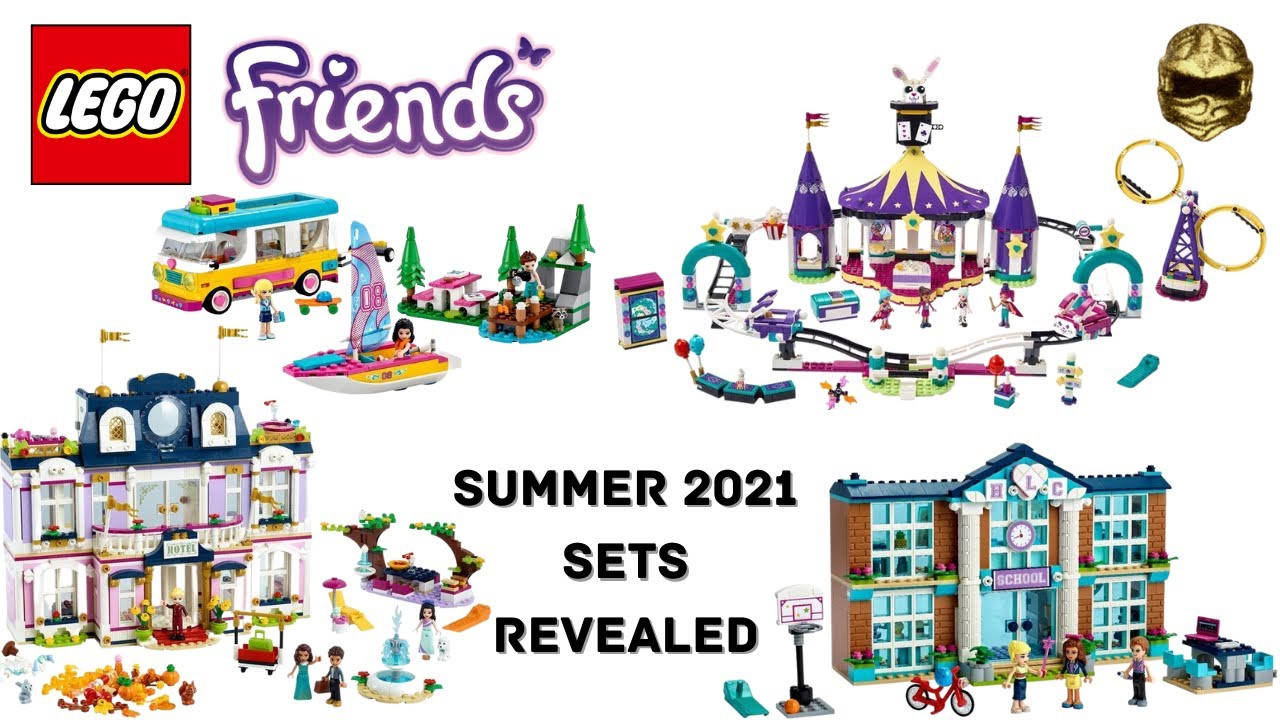 LEGO Friends Summer 2021 Sets Revealed: Magical Funfair & Forest, Grand ...
