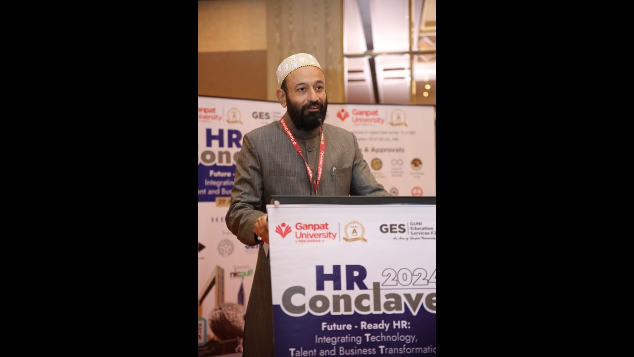 Keynote Speech by Dr. Mustafa Saasa during Ganpat University HR ...