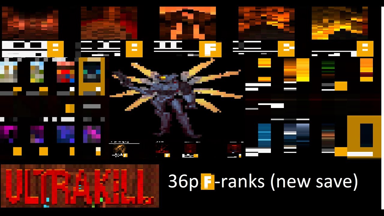 ULTRAKILL Full Game 36p P ranks - YouTube