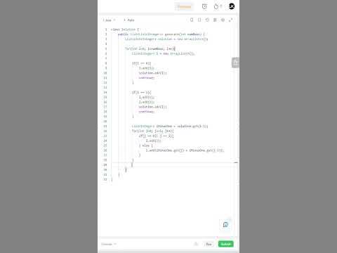 LeetCode 118. Pascals Triangle Short - YouTube