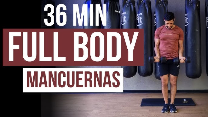 Rutina FULL BODY Con Mancuernas Ejercicios Con Mancuernas, 54% OFF