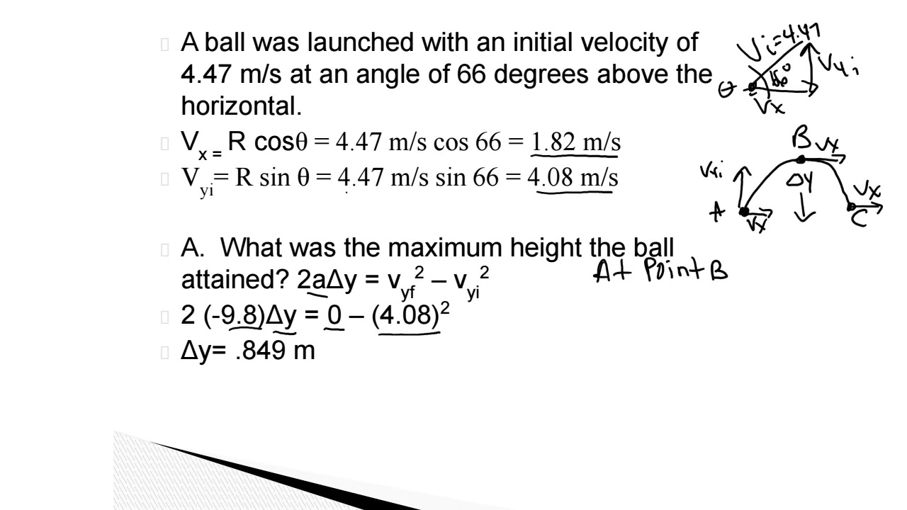 Projectile Motion Angle Launch YouTube projectile-motion-angle-launch-youtube