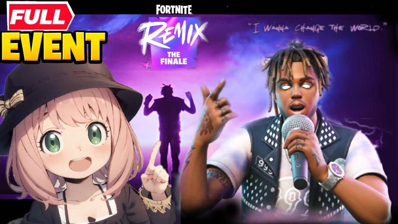Fortnite Juice WRLD Concert *FULL LIVE EVENT* - YouTube