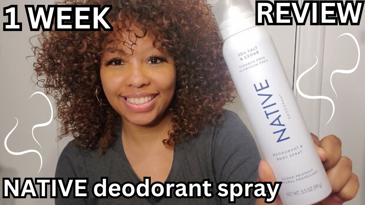 1 WEEK Trying NATIVE DEODORANT SPRAY | REVIEW | Hygiene Product Must ...