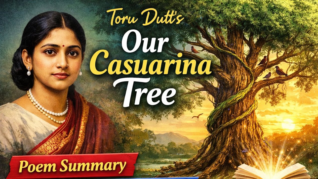 Our casuarina tree by toru dutts poem Tamil summary BA English ...