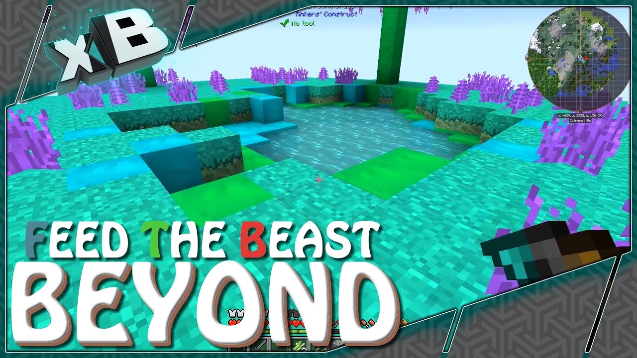 FTB BEYOND w/ Hypno :: Ep 4 :: Slime Sling & Tinker Hammer! - YouTube