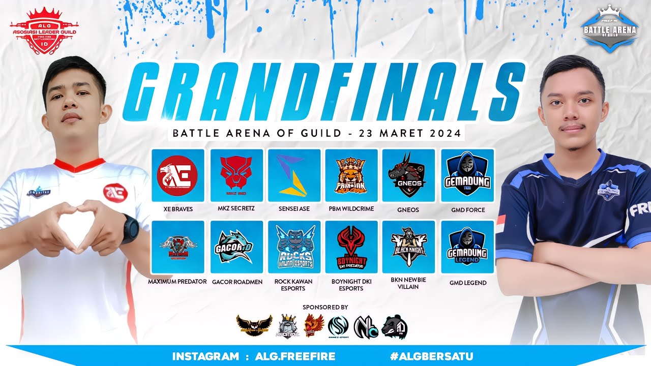 [ 2024 ] GRAND FINAL BATTLE ARENA OF GUILD ( Season Maret ) - FREE FIRE ...